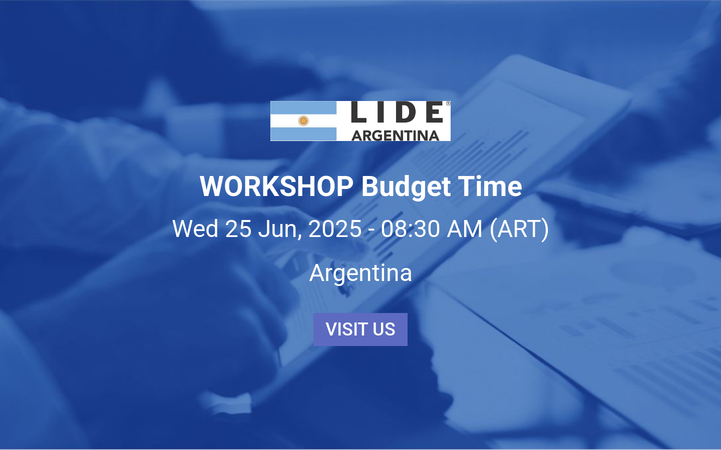 WORKSHOP Budget Time
